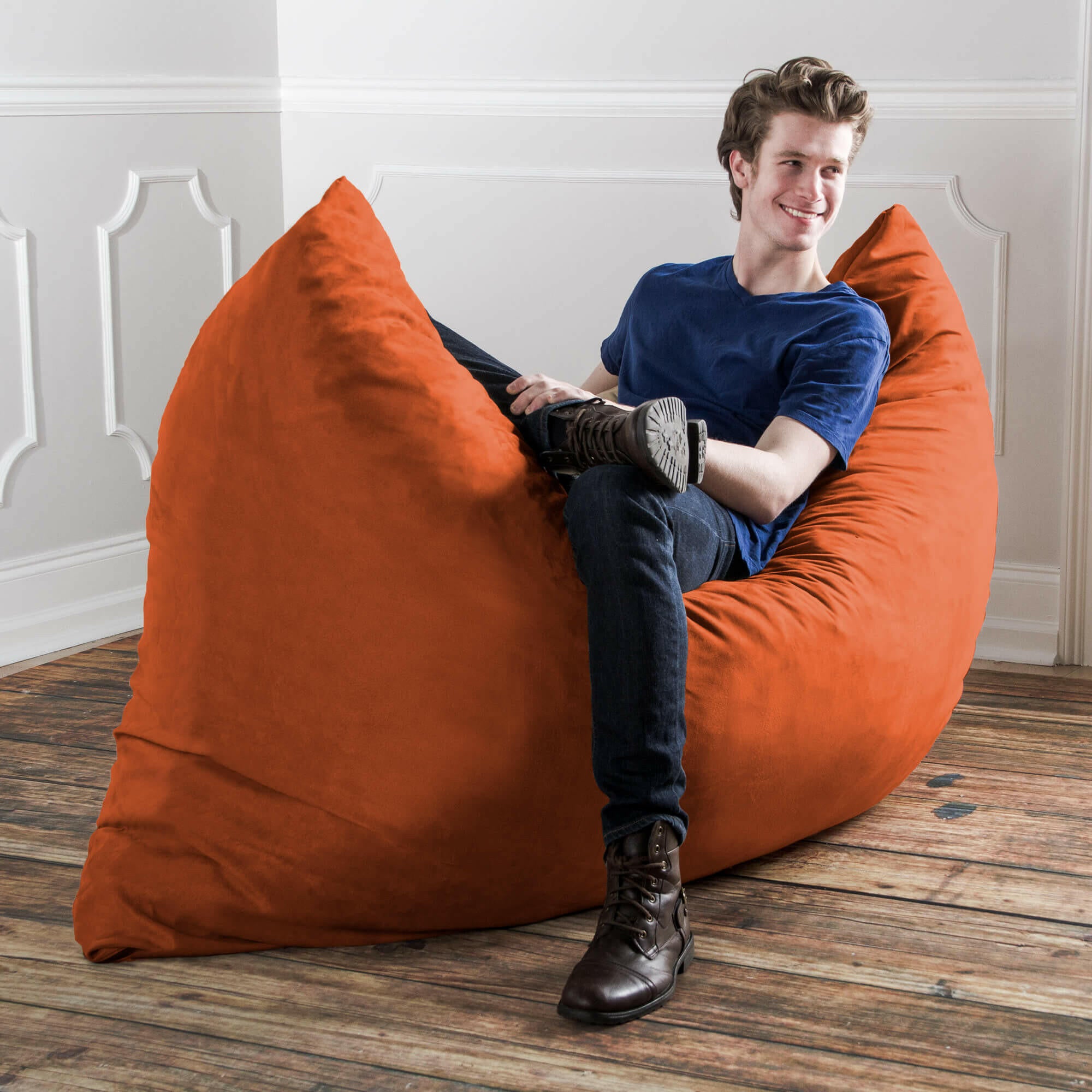 Jaxx 5.5 Pillow Saxx Bean Bag Chair Black