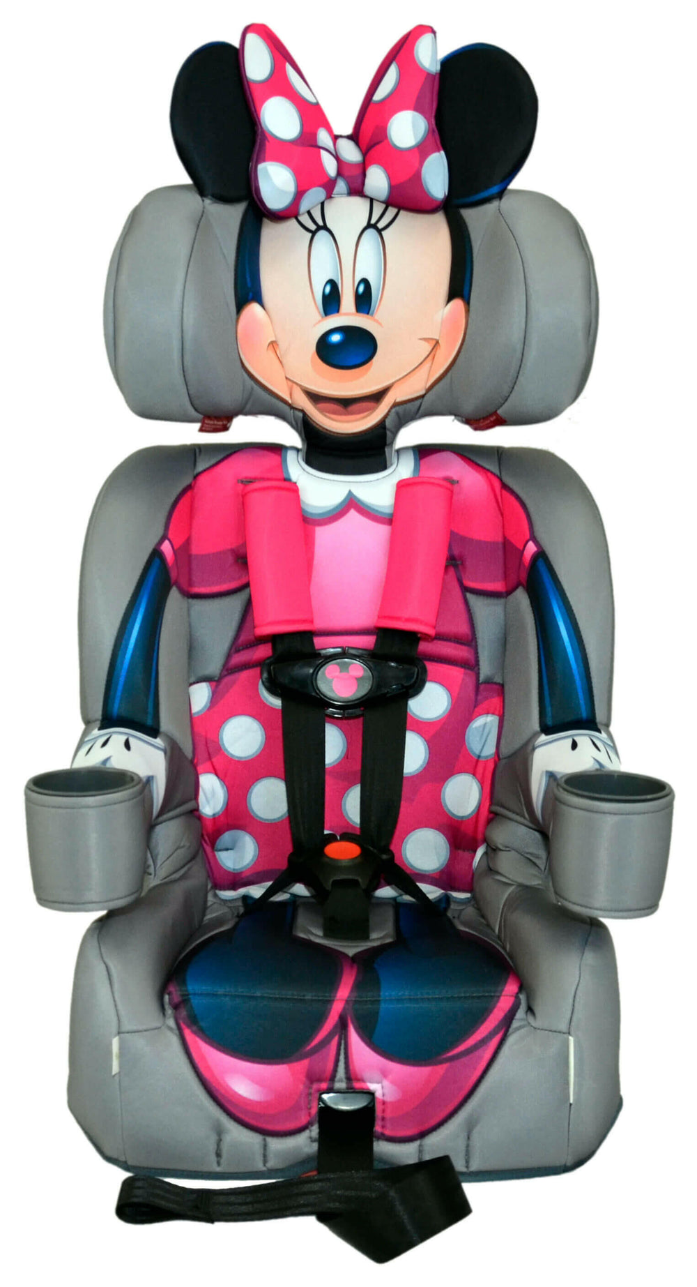 Disney Kids Minnie Mouse Adjustable Harness Booster Seat